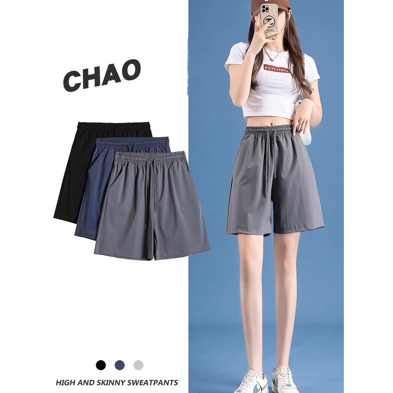 Running Taslan Shorts For Woman Summer Korean Short | Shopee Philippines