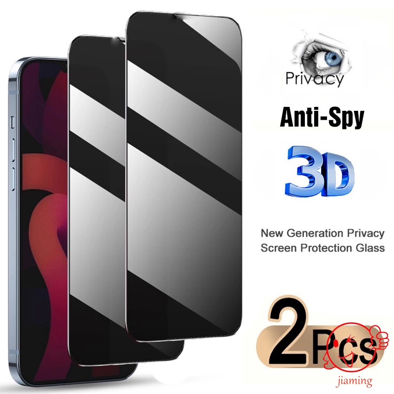 1-2Pcs Anti-Spy Privacy Tempered Glass For Realme Note 60 50 60X C75X C73 C71 C75 C61 C63 C35 ...