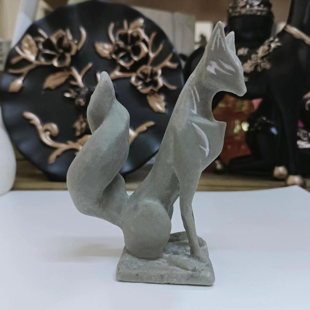 Genshin Impact Cosplay Luminous Glowing Kitsune Inazuma Fox Sculpture ...