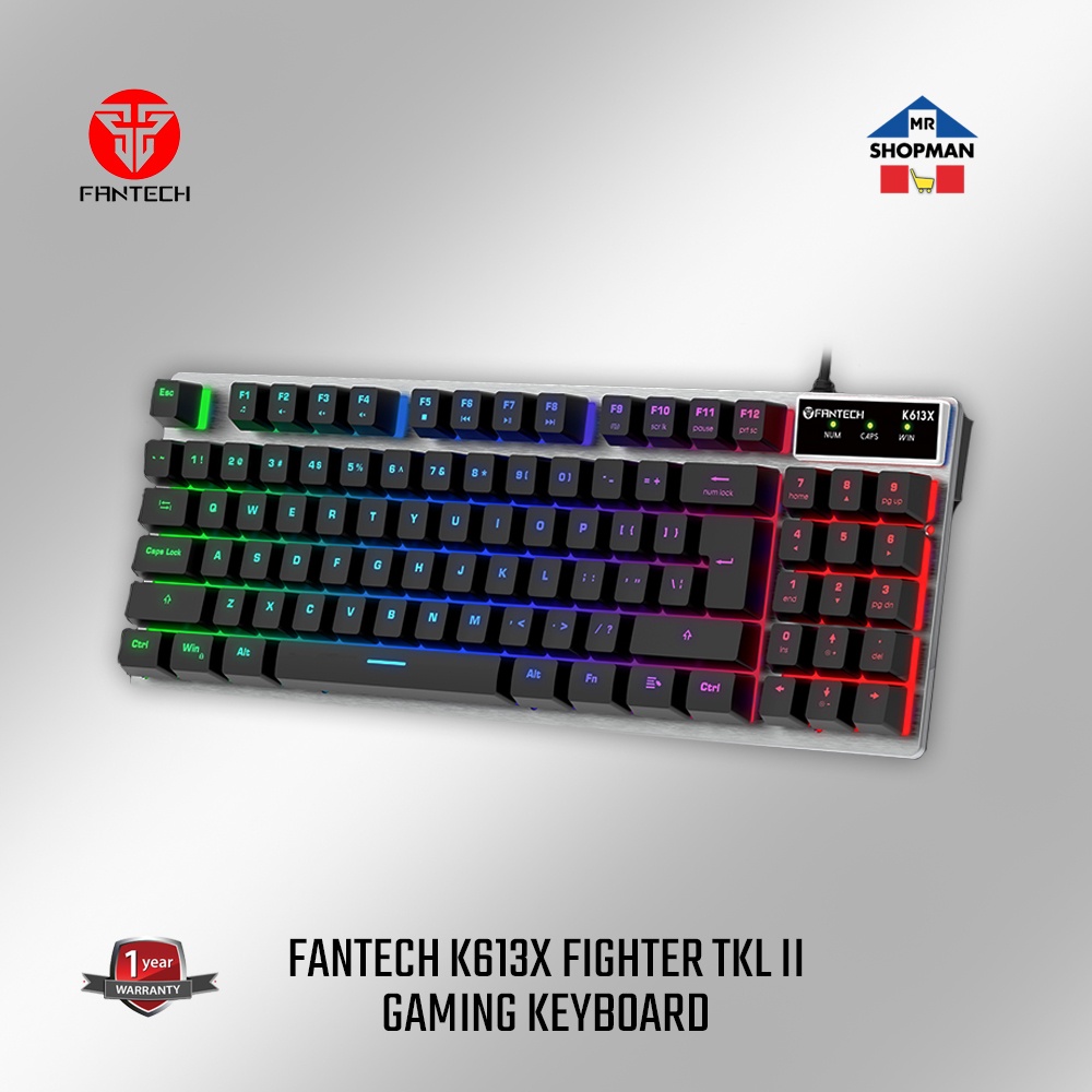 Fantech K613x TKL Fighter Tournament Edition Gaming Keyboard | Shopee Philippines