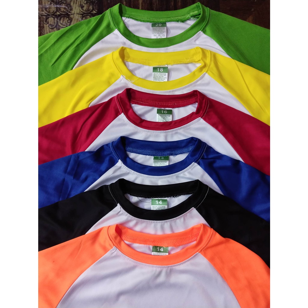 KIDS RAGLAN ACTIVE T/S SHORT Sleeve sports material, wicking and ...