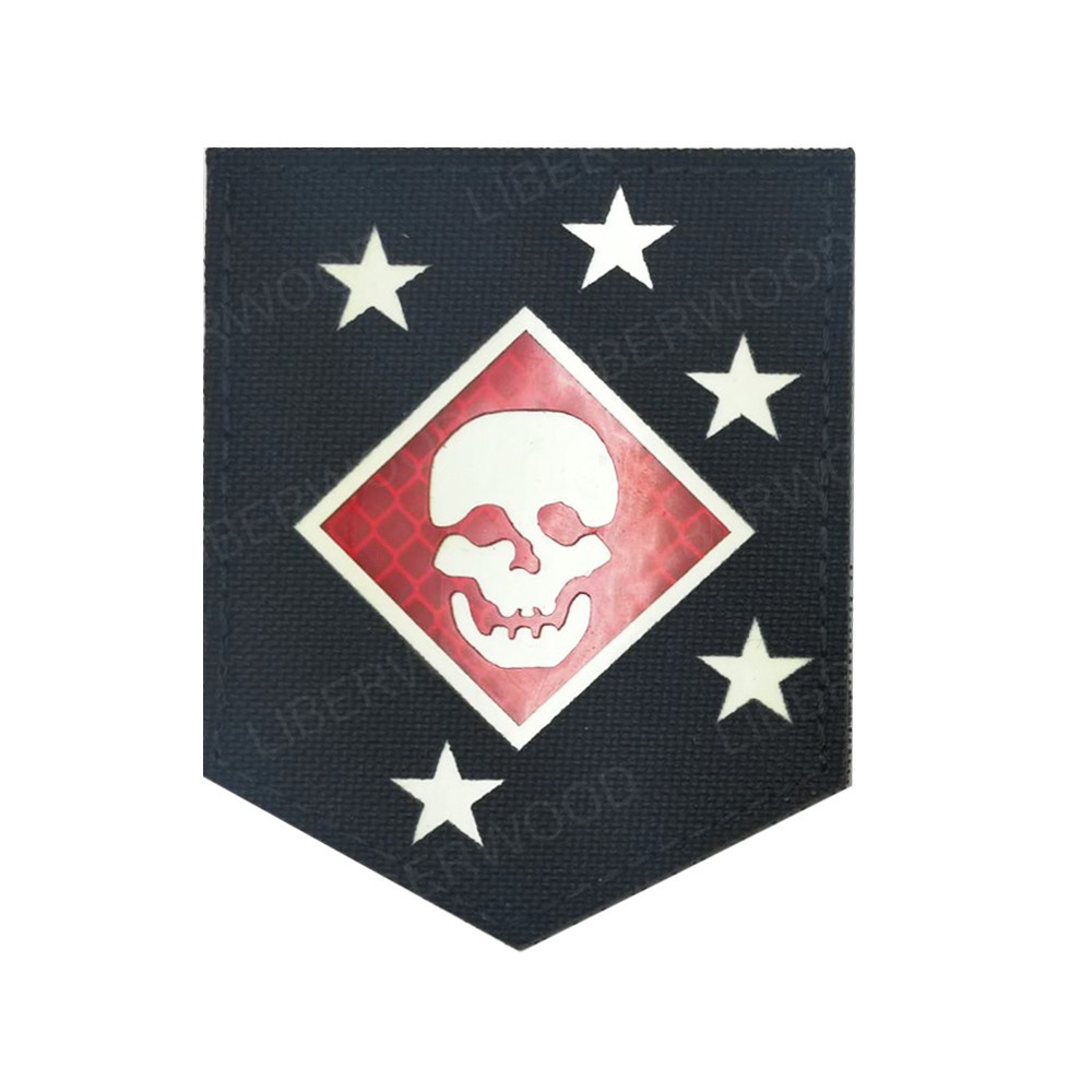 Reflective Kandahar Whacker USMC Ghost IR Patch Force Recon SSI SP OPS ...