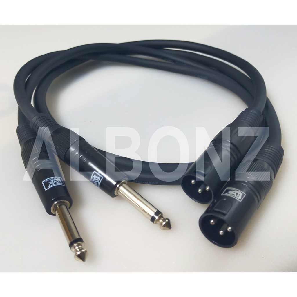 XLR Male to PL-55 Connector (2pcs) | Shopee Philippines