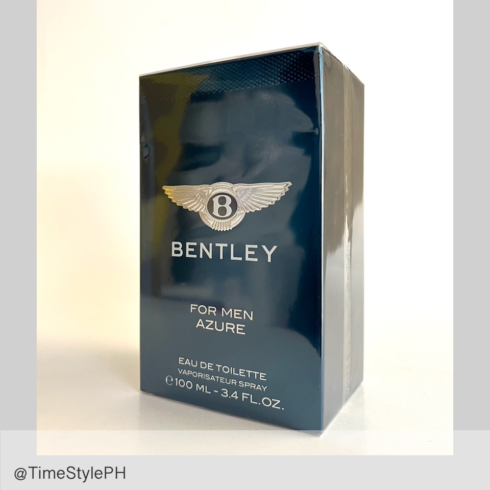 Authentic Bentley Azure 100ml EDT Perfume for Men | Shopee Philippines