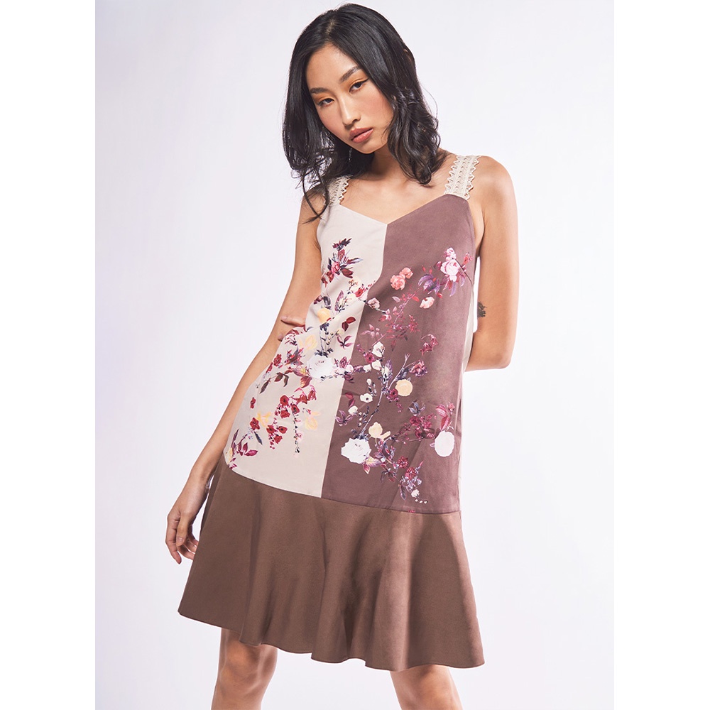 Yashi Sleeveless Dress (Multi) | Shopee Philippines