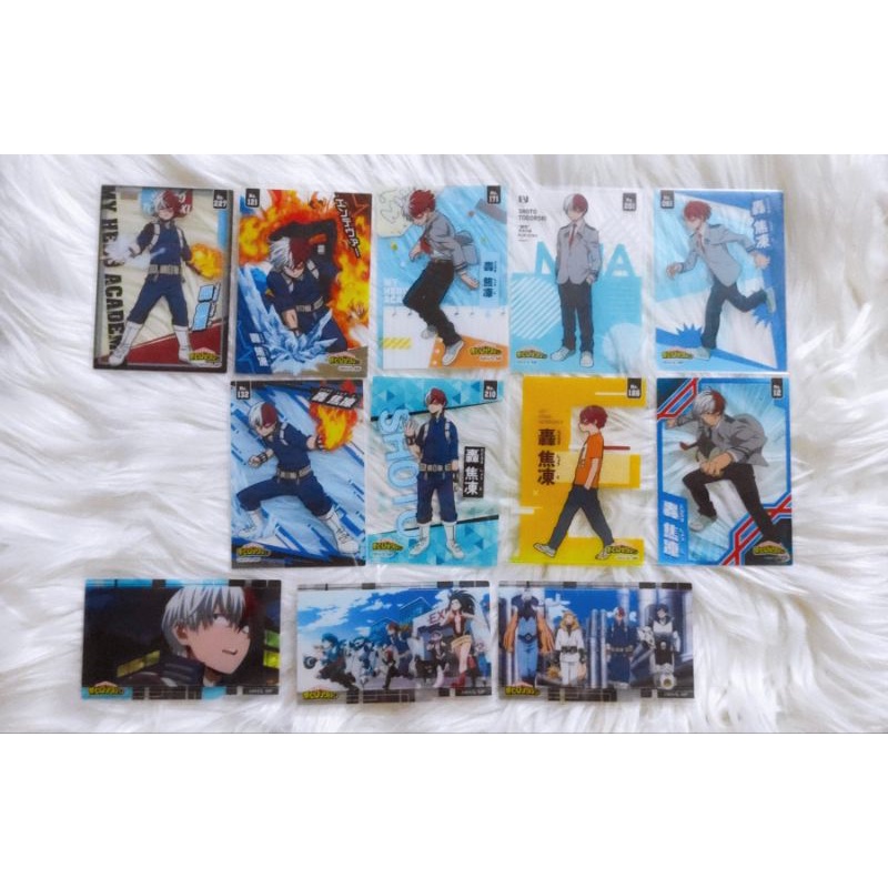 [MHA] Clear Card Todoroki Shoto My Hero Academia MHA official | Shopee ...