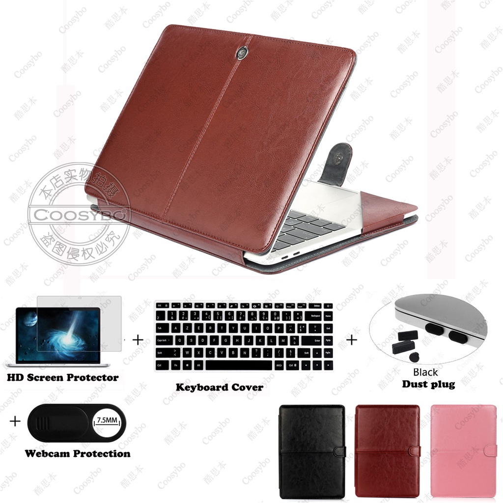 5in1 HP 15s Case One-piece Soft Leather For HP 14 Laptop 14s Pavilion ...