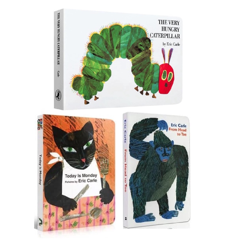 Eric Carle Collections (3 books in a set) | Shopee Philippines