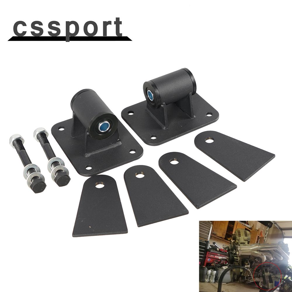 Engine Motor Mounts Conversion Swap Set For Chevrolet Car LS Series LS1 ...