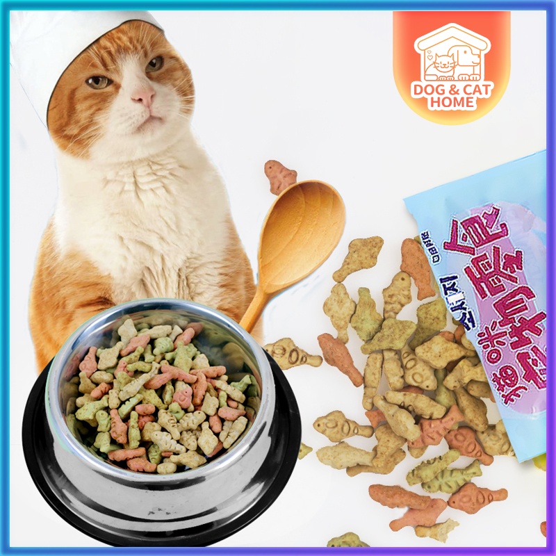 Cat biscuits treats Cat snack Pet cookies 100g/pouch | Shopee Philippines