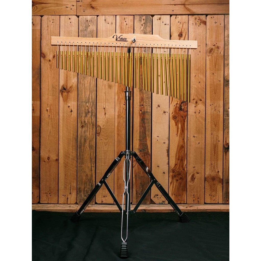 Vravo 36 Tone Golden Bar Chimes Bar Single-row Bars Wind Musical ...