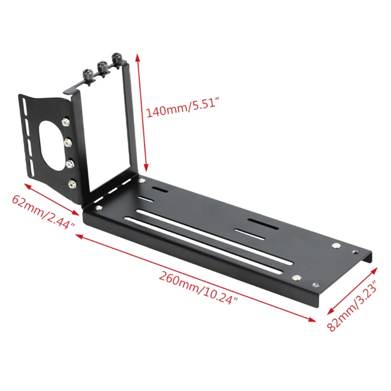 Graphics Card Vertical Holder Computer PCIe 3.0 Vertically GPU Bracket ...