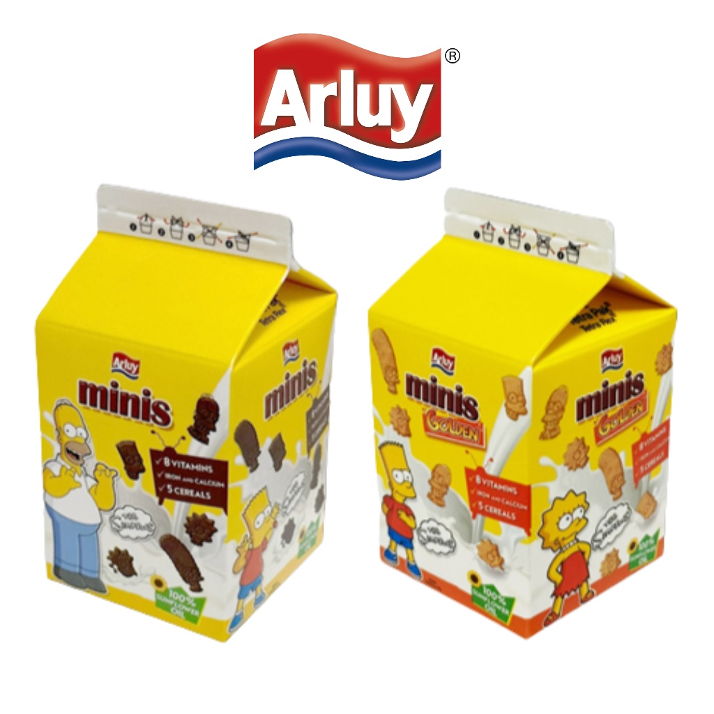 Arluy Simpson Mini Cereal 135g / Choco and Vanilla | Shopee Philippines