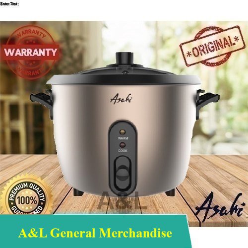 Rice Cooker Asahi RC 107 10 Cups 1 Year Warranty | Shopee Philippines