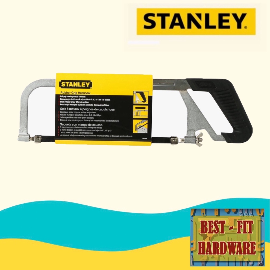 HACKSAW / HACK SAW THICK HD HEAVY DUTY ADJUSTABLE FRAME RUBBER GRIP ...