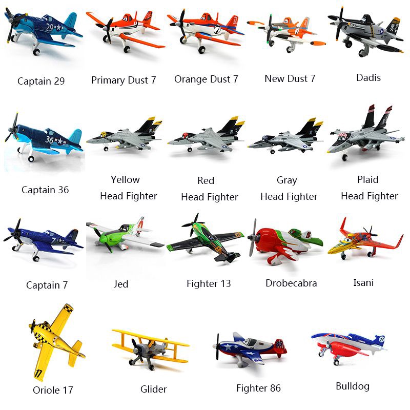 Disney Pixar Planes Metal Diecast Toy Plane Model For Kids Gifts ...