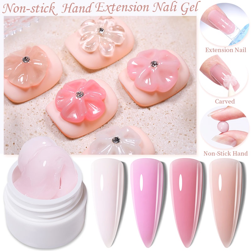 BORN PRETTY Gel Extension Polish Clear Poly Nail Gel 8ml | Shopee ...