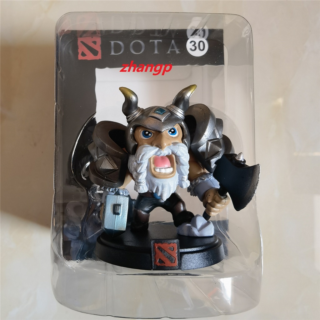 DOTA 2 Game Kunkka Lina Pudge Queen Tidehunter PVC Figure Collection ...