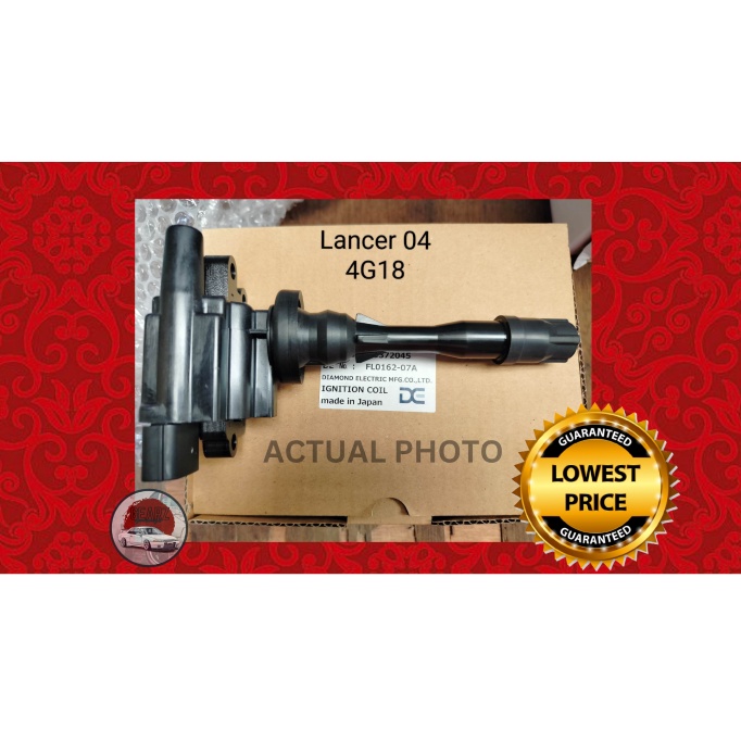 Ignition Coil Lancer 4G18 2004-08 Diamond Electric (Made in JAPAN ...