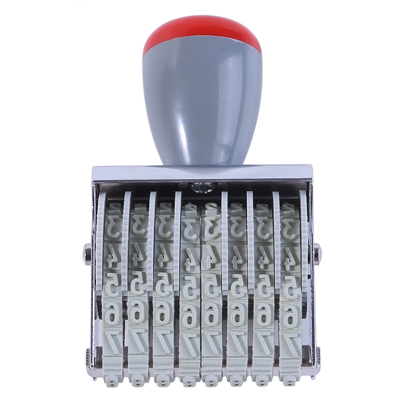 Vintage Diy Wheels Rollers 8 Numbers Numbering Stamp Trolley Date ...