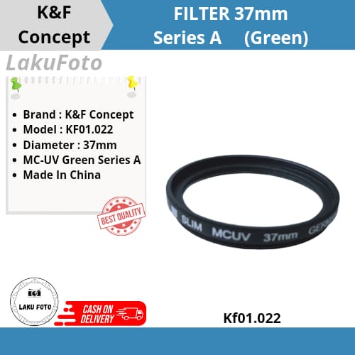 Knf CONCEPT 37mm / 37 MM MC UV Filter Multi Coating K&F CONCEPT SERIES ...