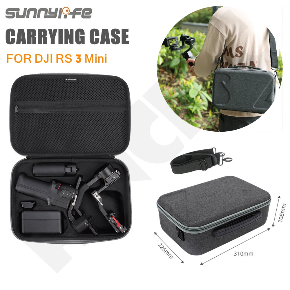 SUNNYLIFE New For DJI Ronin RS 3 Mini Storage Carrying Case Shoulder ...