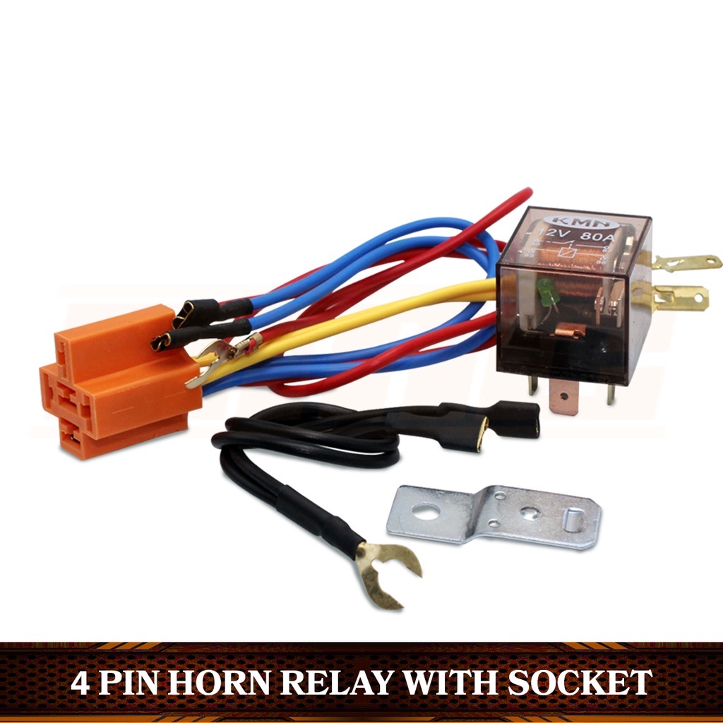 RUSI RAPID MOTORCYCLE HORN LED RELAY KMN UNIVERSAL 5PIN MINI DRIVING ...