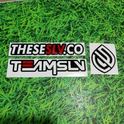Teamslv sticker Pack viral motorbike stickers | Shopee Philippines