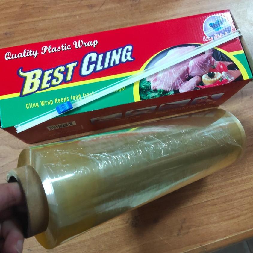 ☺ BEST CLING 30 cm x 500 meter JUMBO - PLASTIK CLING WRAP - FOOD GRADE ...