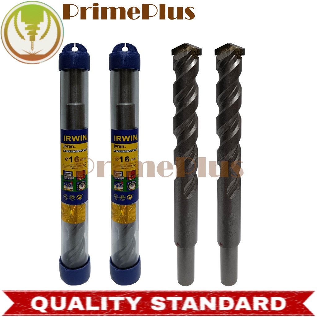 Irwin JORAN Drill bit Masonry Concrete HSS 16MM-5/8 (Sold per 2 PCS ...