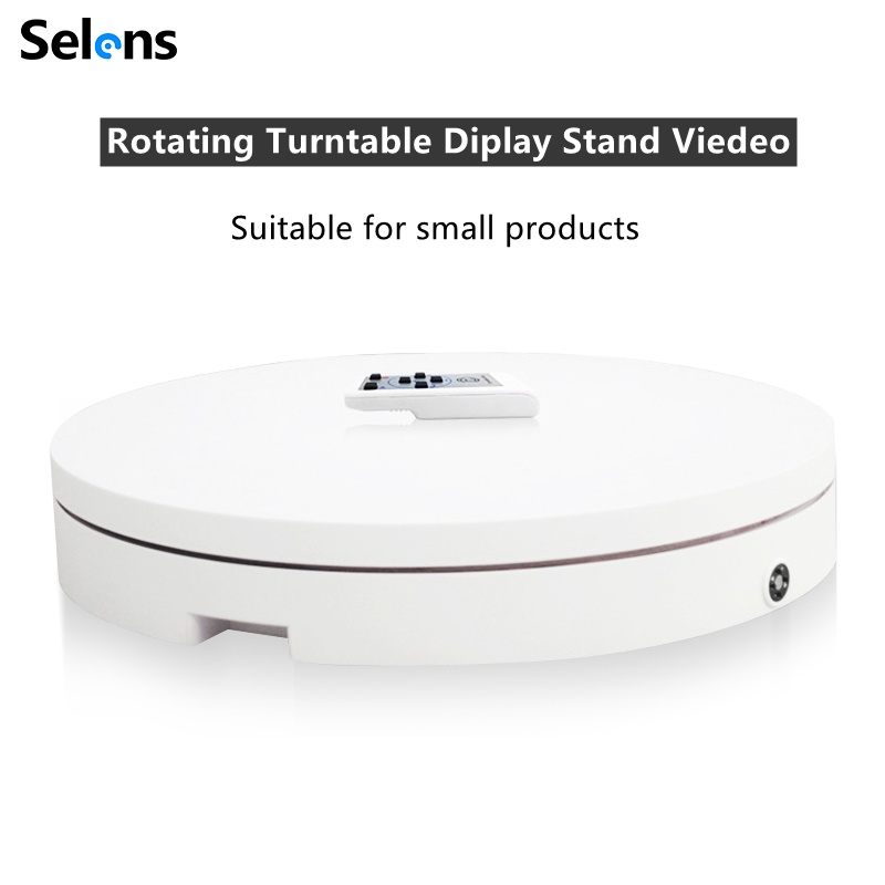 Selens Electric Rotating Display Turntable 20CM USB Motorized Rotating ...