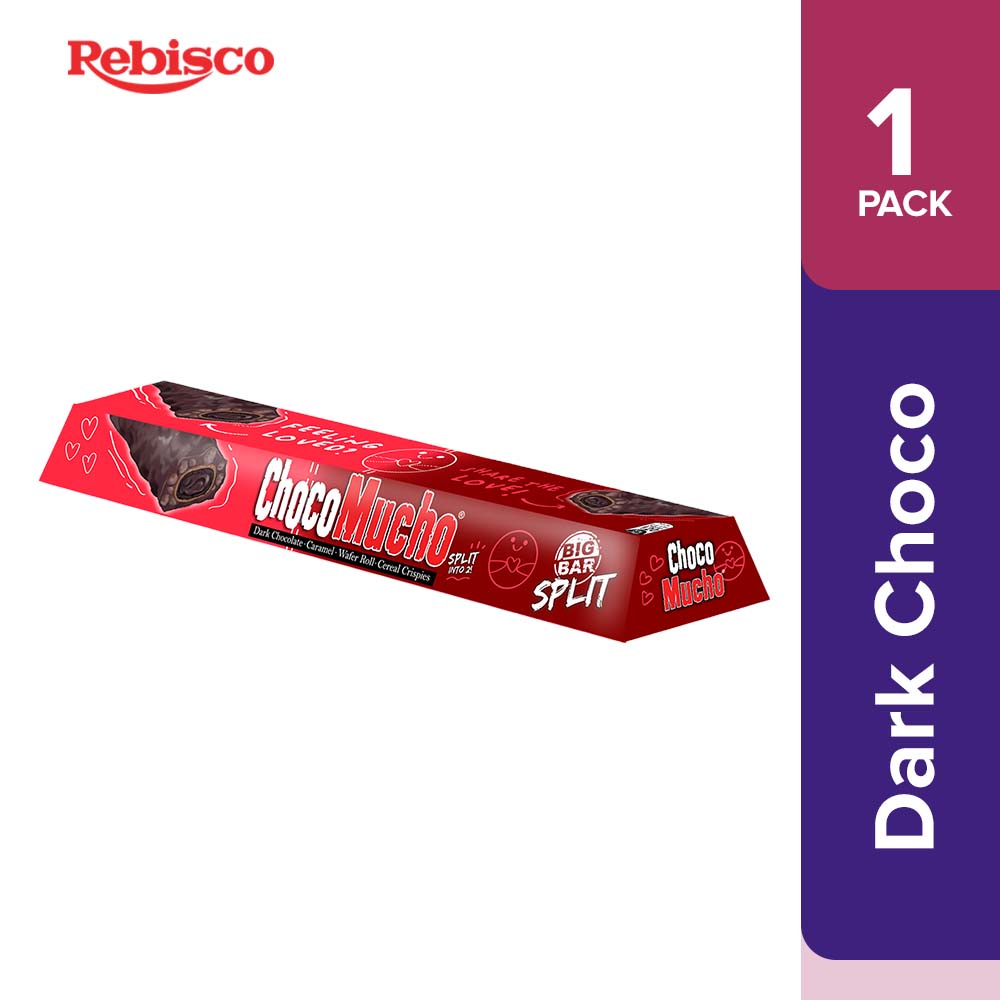 Choco Mucho Dark Big 125g x 1pc | Shopee Philippines