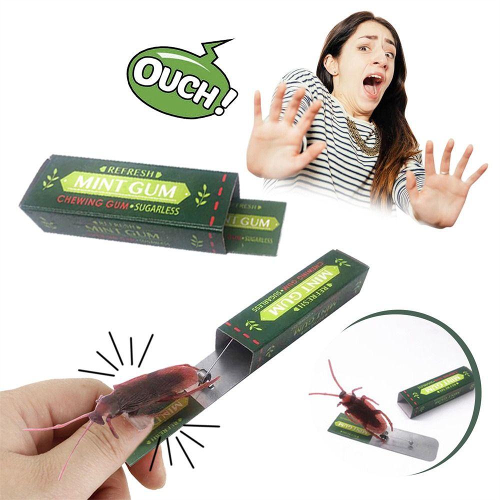 MOSSCOVE Chewing Gum Toy Interactive April Fools Day Prank Gags For ...