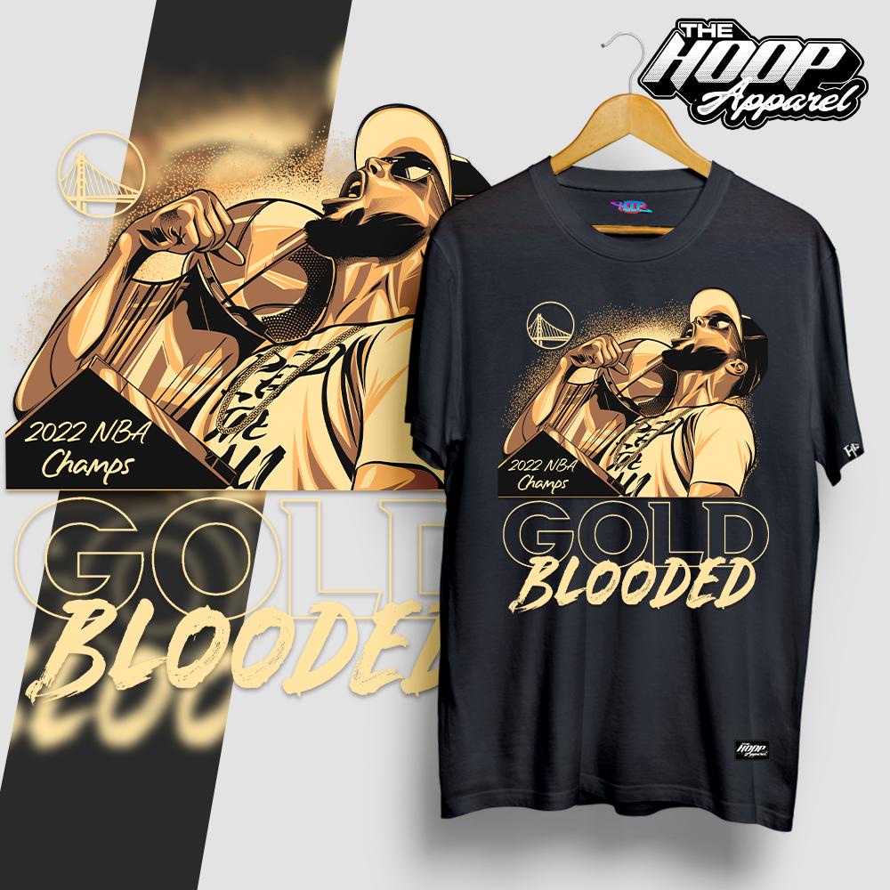 THE HOOP APPAREL GOLDBLOODED 2022 CHAMPION GRAPHIC COTTON TSHIRT FOR ...