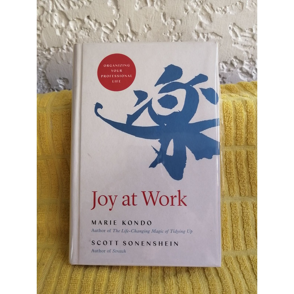 Joy at Work by Marie Kondo (pre loved / hb) | Shopee Philippines