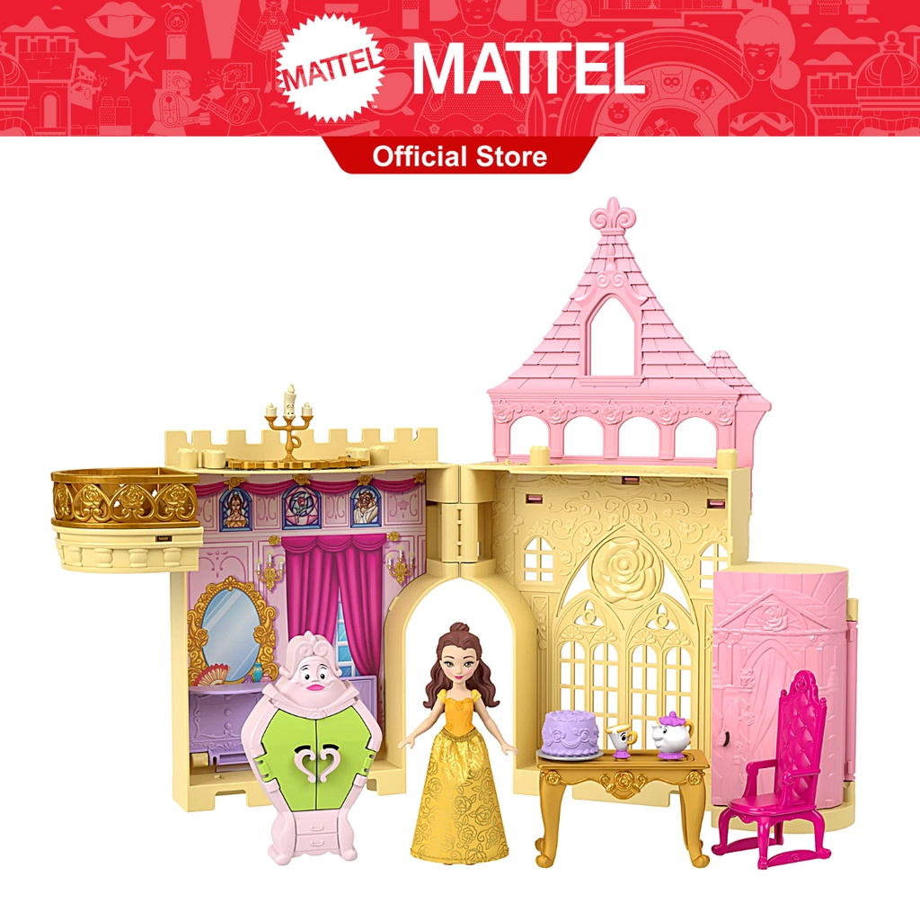Disney Princess Storytime Stacking Castle Beauty & The Beast Castle ...