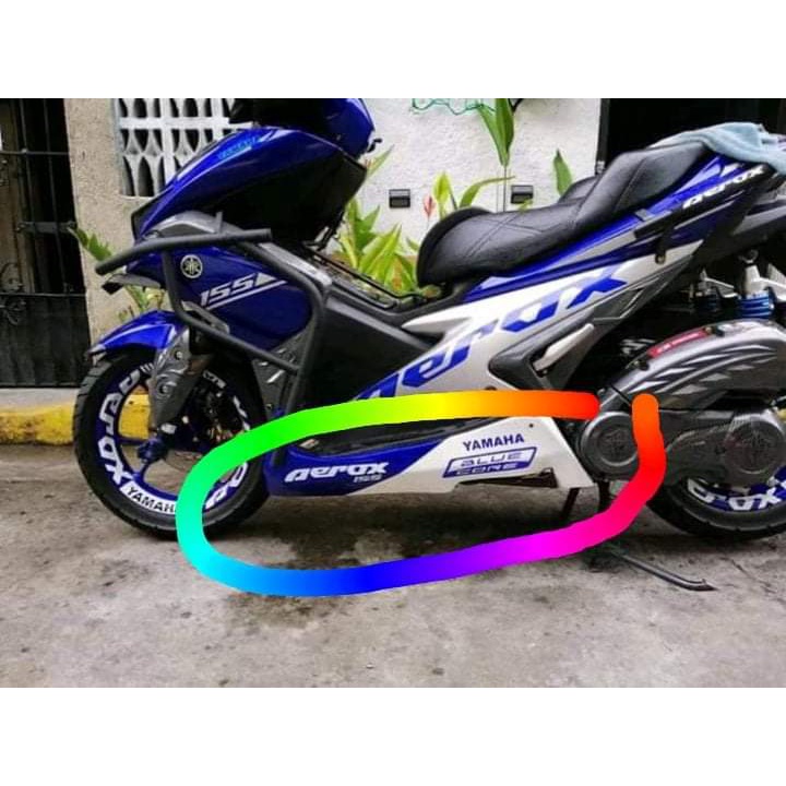 YAMAHA AEROX V1 SIDE SKIRT | Shopee Philippines