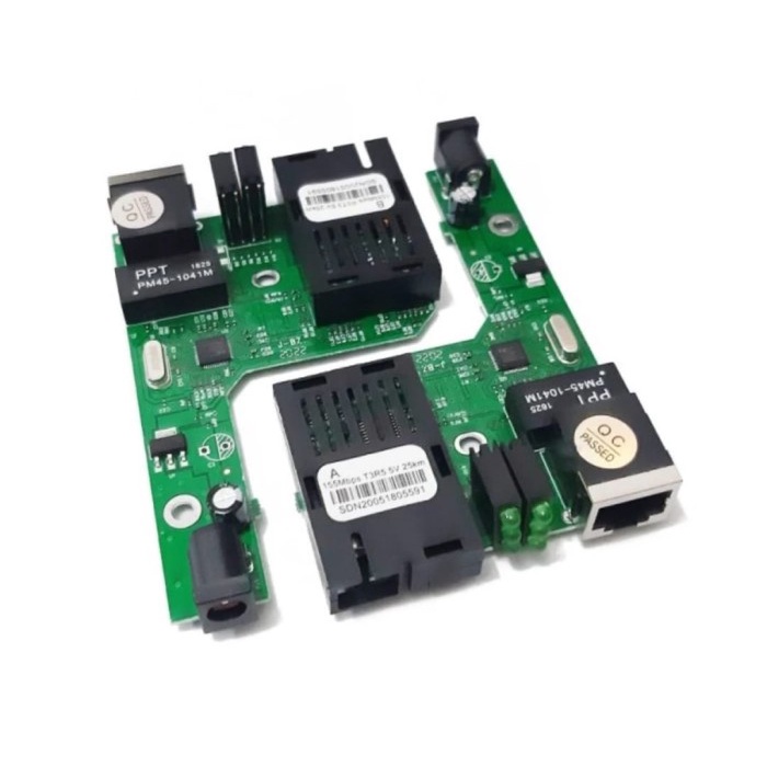 Pcb Board NetLINK HTB-3100 A+B Fiber Optic Media Converter | Shopee ...