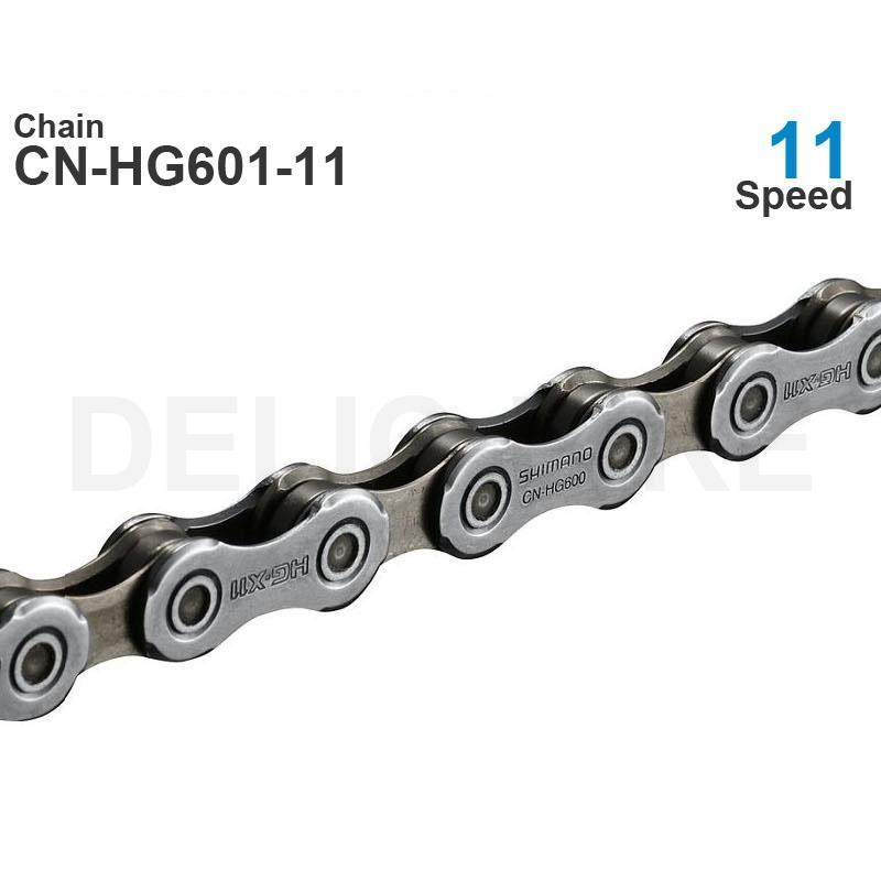 SHIMANO 11 Speed Bicycle Chains CN-HG601-11 Super Narrow - HYPERGLIDE ...