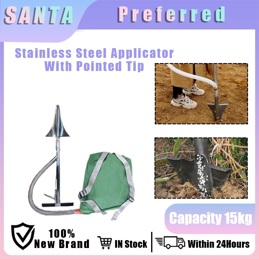 Backpack Automatic fertilizer applicator for Agricultural corn orchards ...