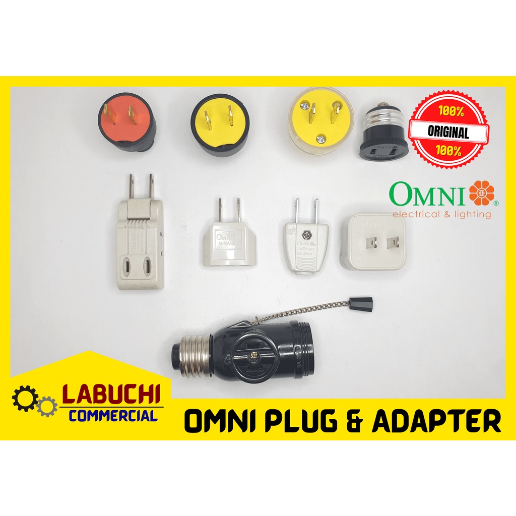 OMNI ELECTRICAL PLUGS, ADAPTERS, SOCKETS | Shopee Philippines