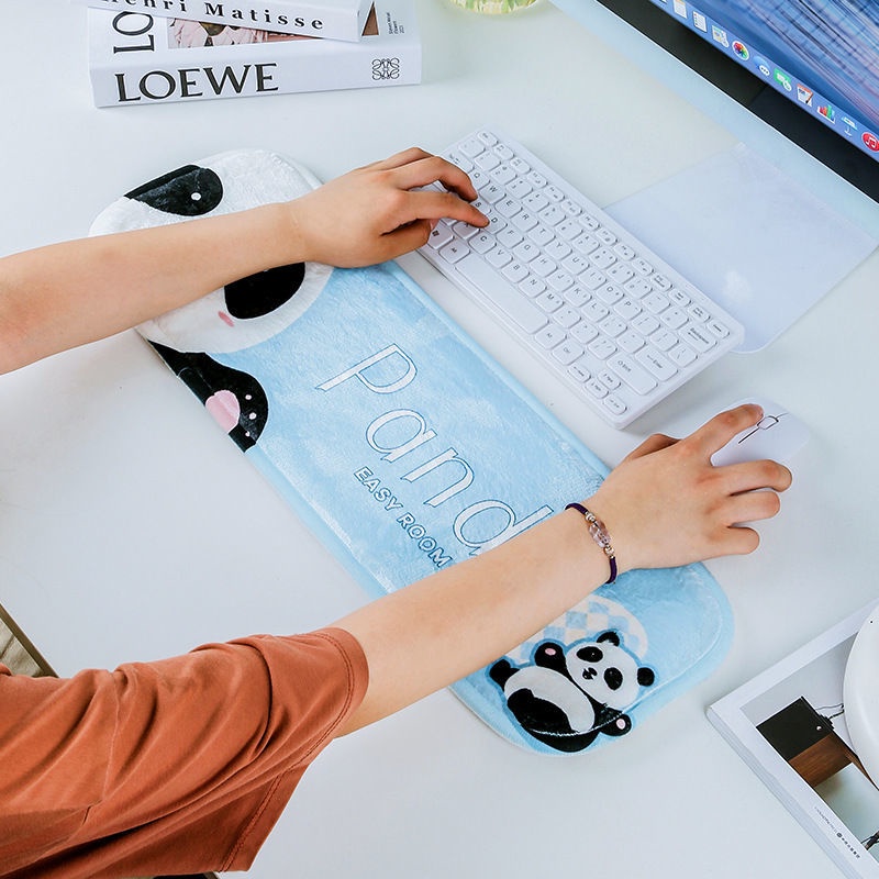 Desktop Elbow Pad Desk Office Cartoon Wrist Keyboard Hand Pillow Nap ...