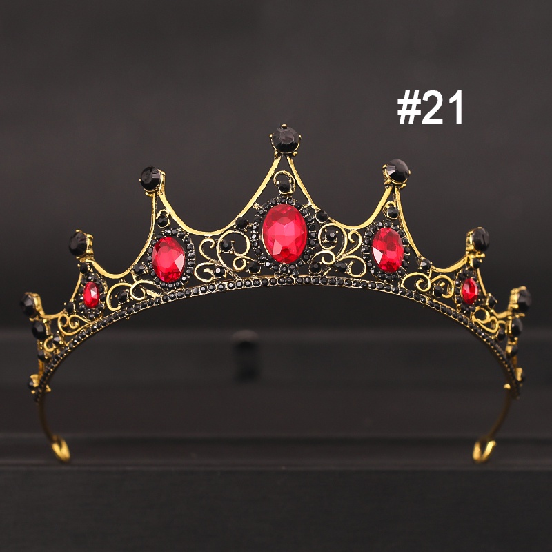 23 Styles Princess Crown Crystal Wedding Tiara | Shopee Philippines