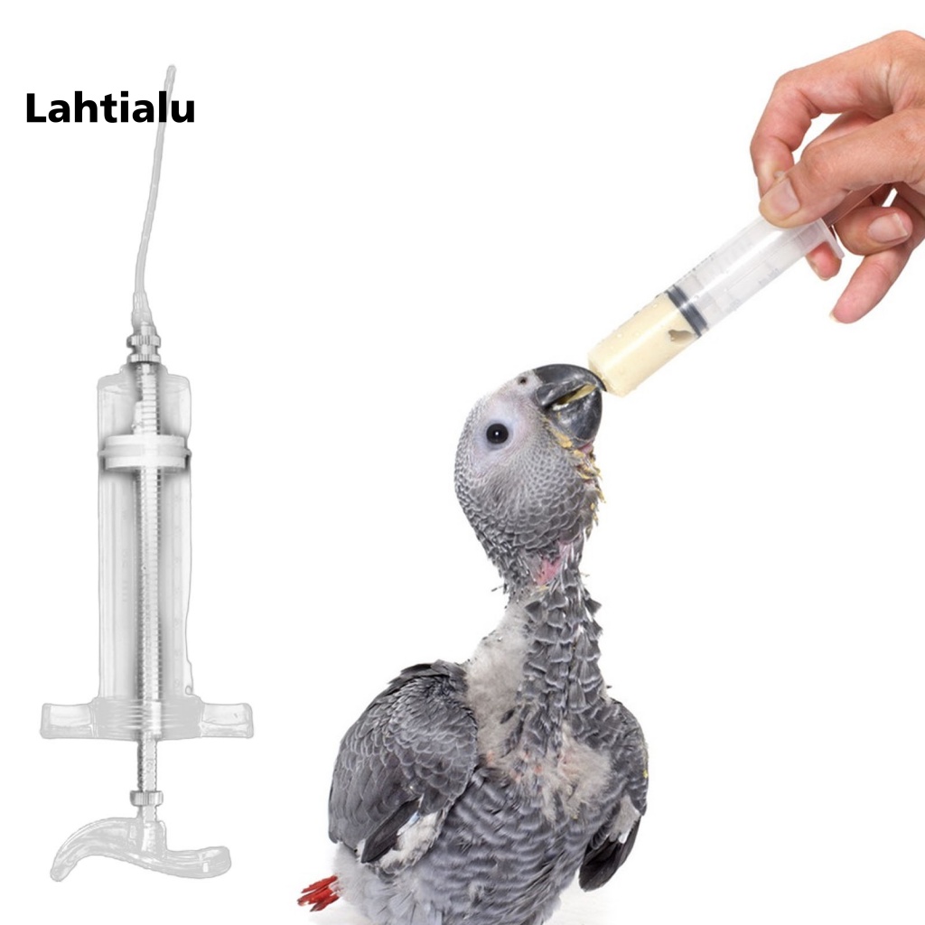 Lahtialu 10/20/30/50ml Baby Bird Feeder with Scale Round Hose ...