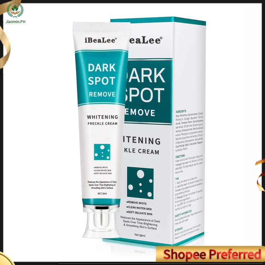 Dark Spot Corrector Cream Whitening Freckle Cream Powerful Removing Melasma Melanin Dark Spots ...