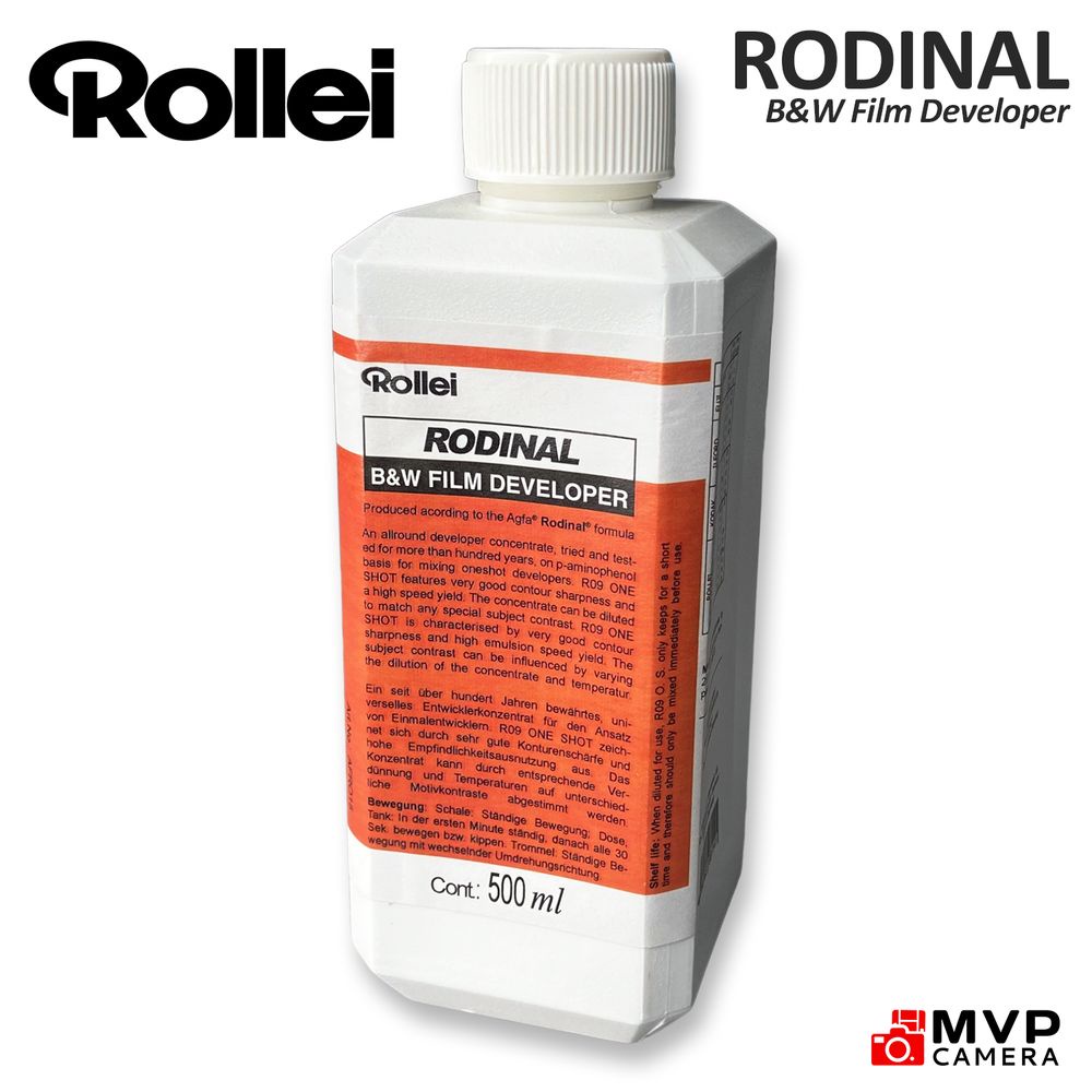 Rollei RODINAL 500ml B&W Developer Lab Chem MVP CAMERA | Shopee Philippines