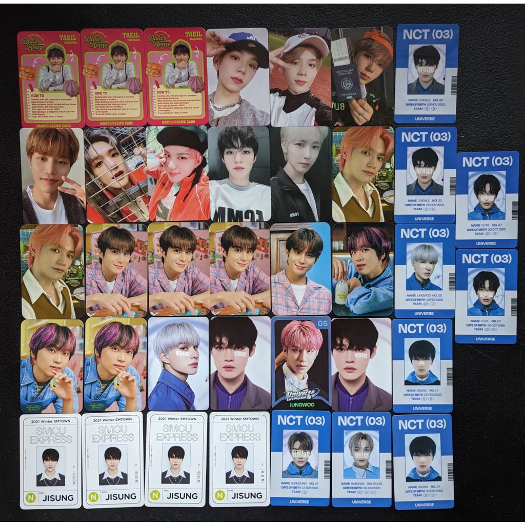 [SALE!!!] NCT DREAM 127 2021 U - OFFICIAL TRADING CARDS PHOTOCARDS ...