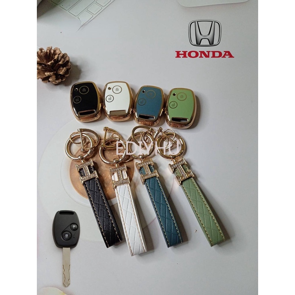 Honda flip 2 button car key case Honda civic jazz city brio amaze crv ...