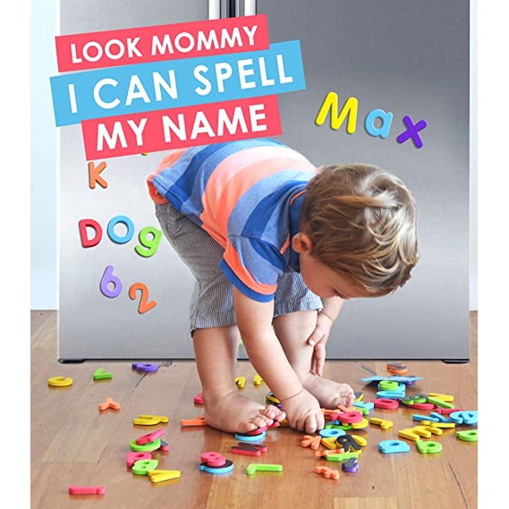 Curious Columbus Magnetic Letters and Numbers. 115 Colorful ABC, 123 ...