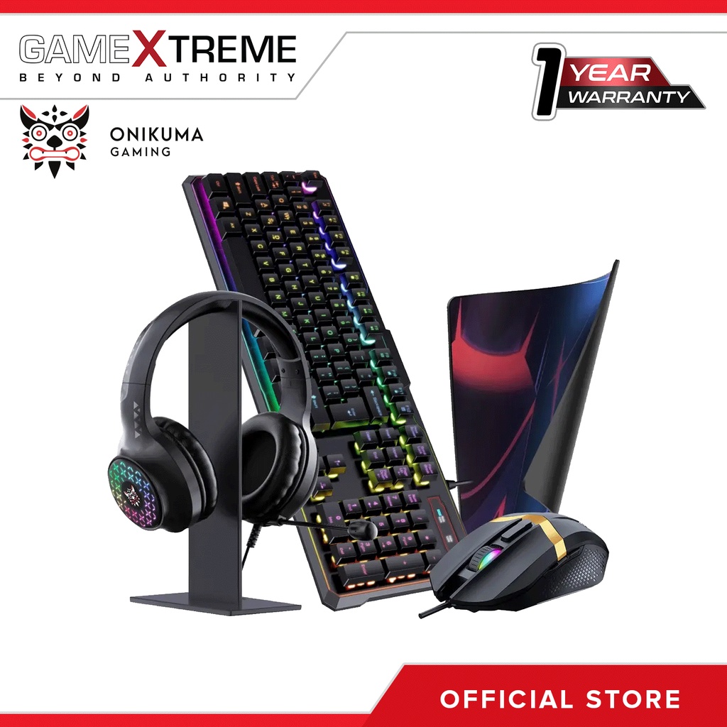 Onikuma 5 in 1 X7 Pro G31 + CW921 + ST-1 RGB | Shopee Philippines